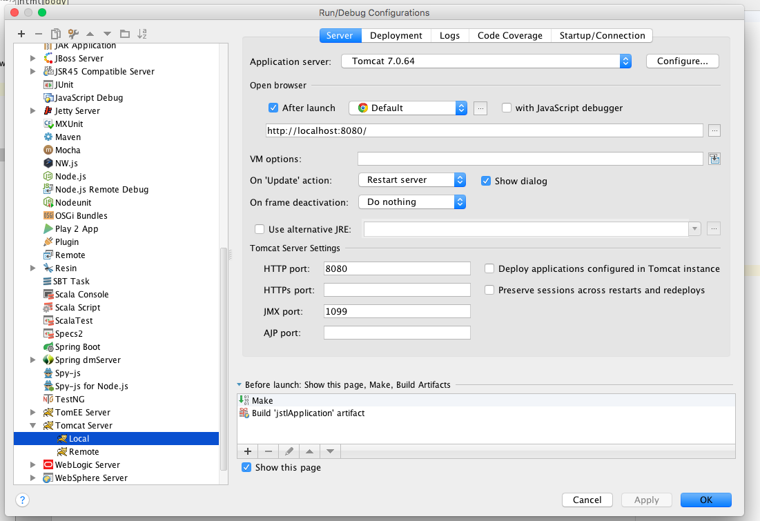 Problem With Edit Configurations Ides Support Intellij Platform Jetbrains